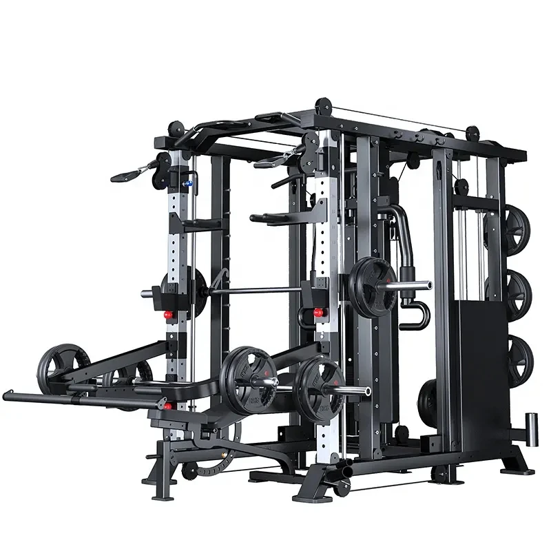 Professional Multifunction Smith Machine Sports Gym Fitness Center ...
